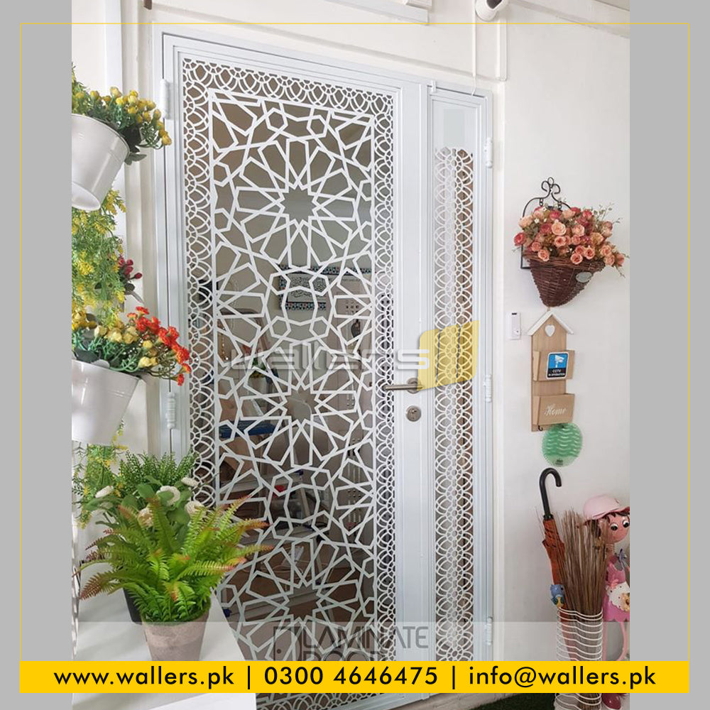 CNC Laser Cut Door & Gate Design - 03 - Wallers