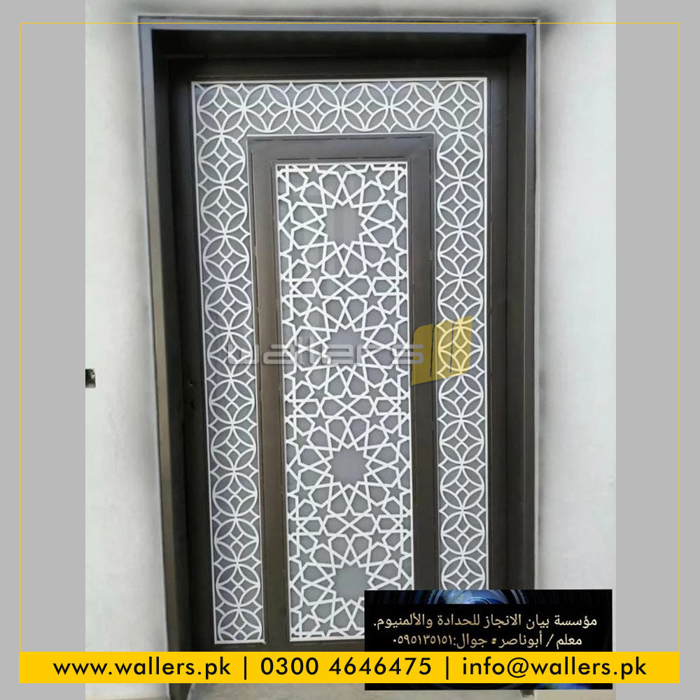 CNC Laser Cut Door & Gate Design - 04 - Wallers