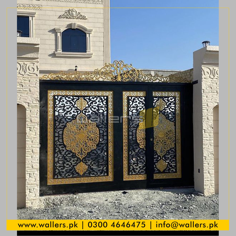 CNC Laser Cut Door & Gate Design - 08 - Wallers