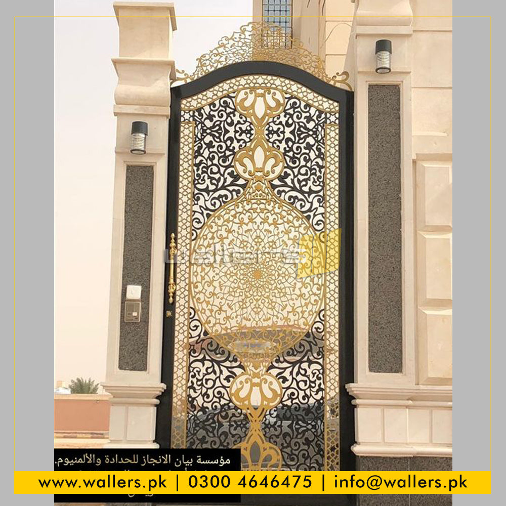 CNC Laser Cut Door & Gate Design - 08 - Wallers