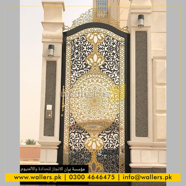 CNC Laser Cut Door & Gate Design - 09 - Wallers