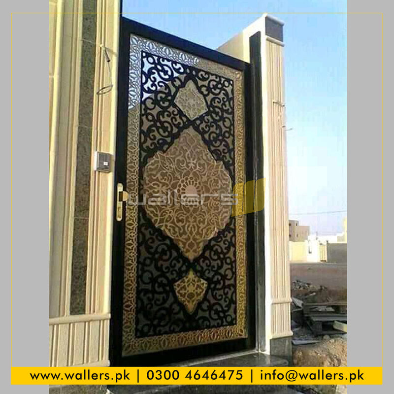 CNC Laser Cut Door & Gate Design - 08 - Wallers