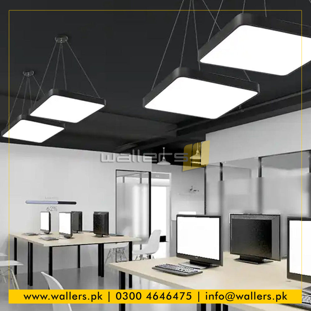 Solid Square Shape Customized Hanging/Suspended Profile LED Light - Wallers