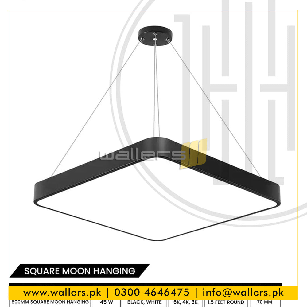 Solid Square Shape Customized Hanging/Suspended Profile LED Light - Wallers