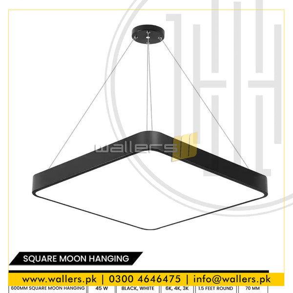 Solid Square Shape Customized Hanging/Suspended Profile LED Light - Wallers