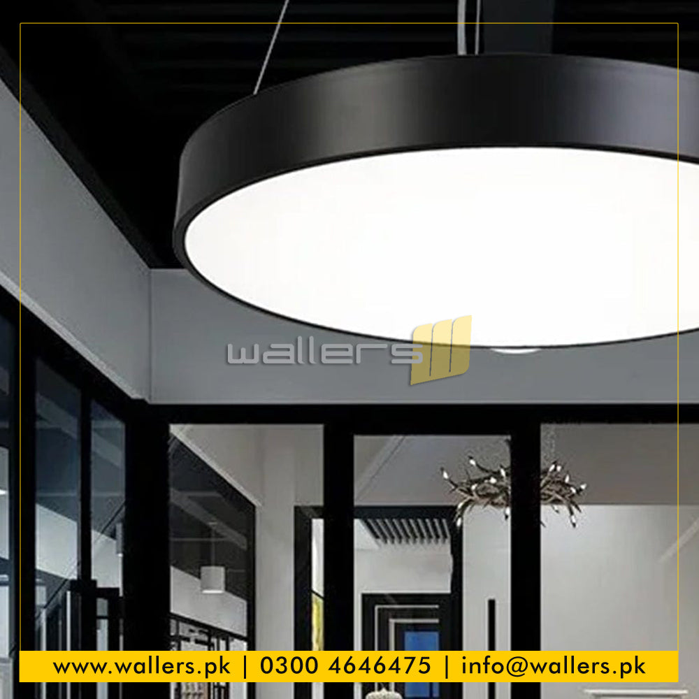 Solid Ring / Circular Shape Customized Hanging/Suspended Profile Light ...